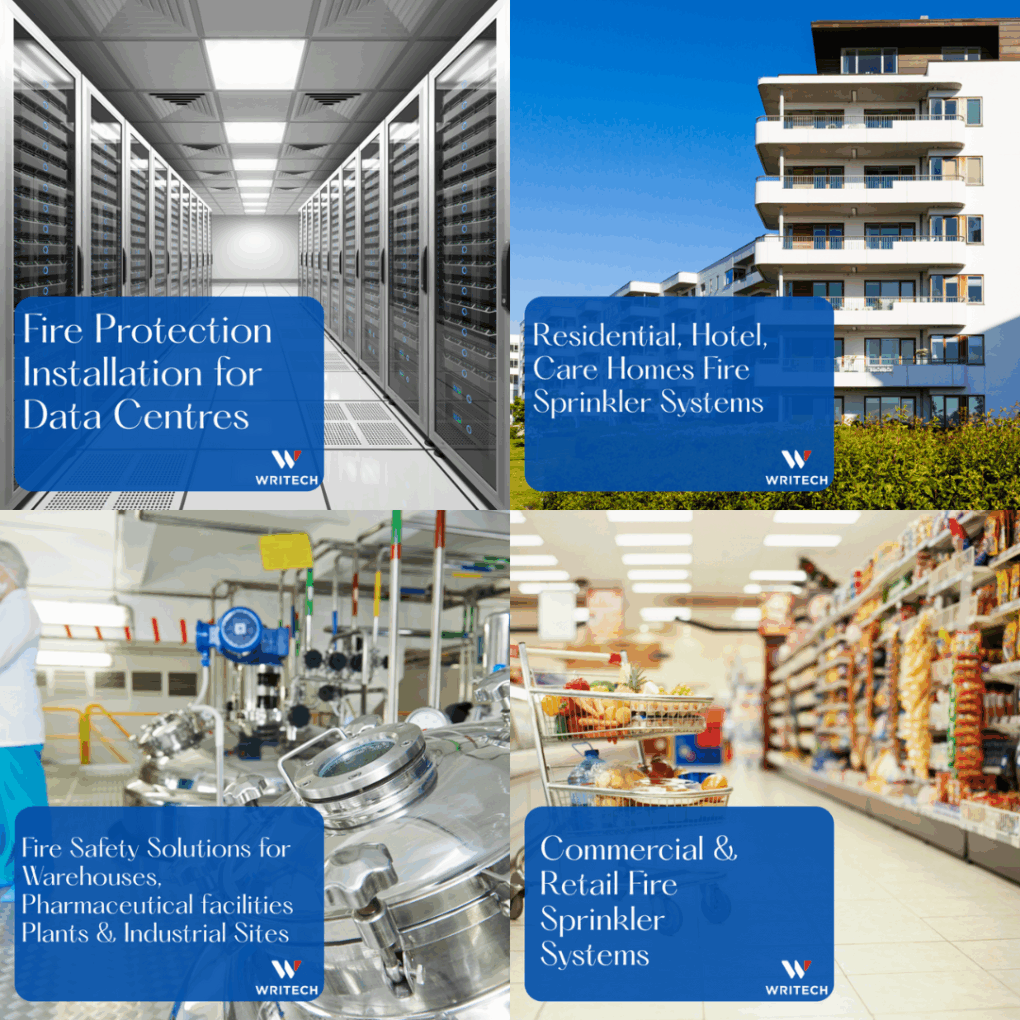 Writech | Design Fire Sprinklers | Install Fire Sprinklers | Service